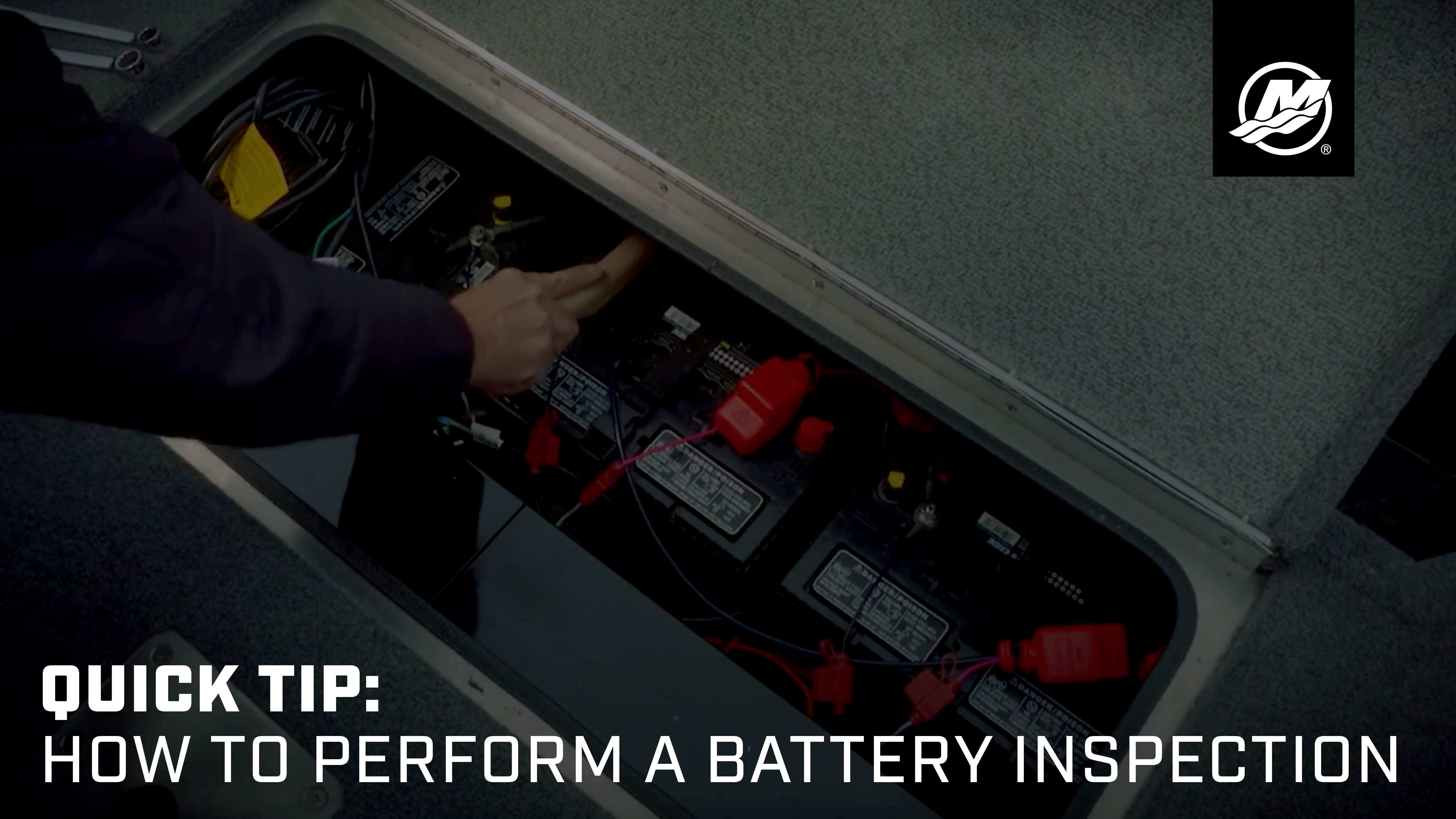 Quick Tip: How to Perform a Battery Inspection