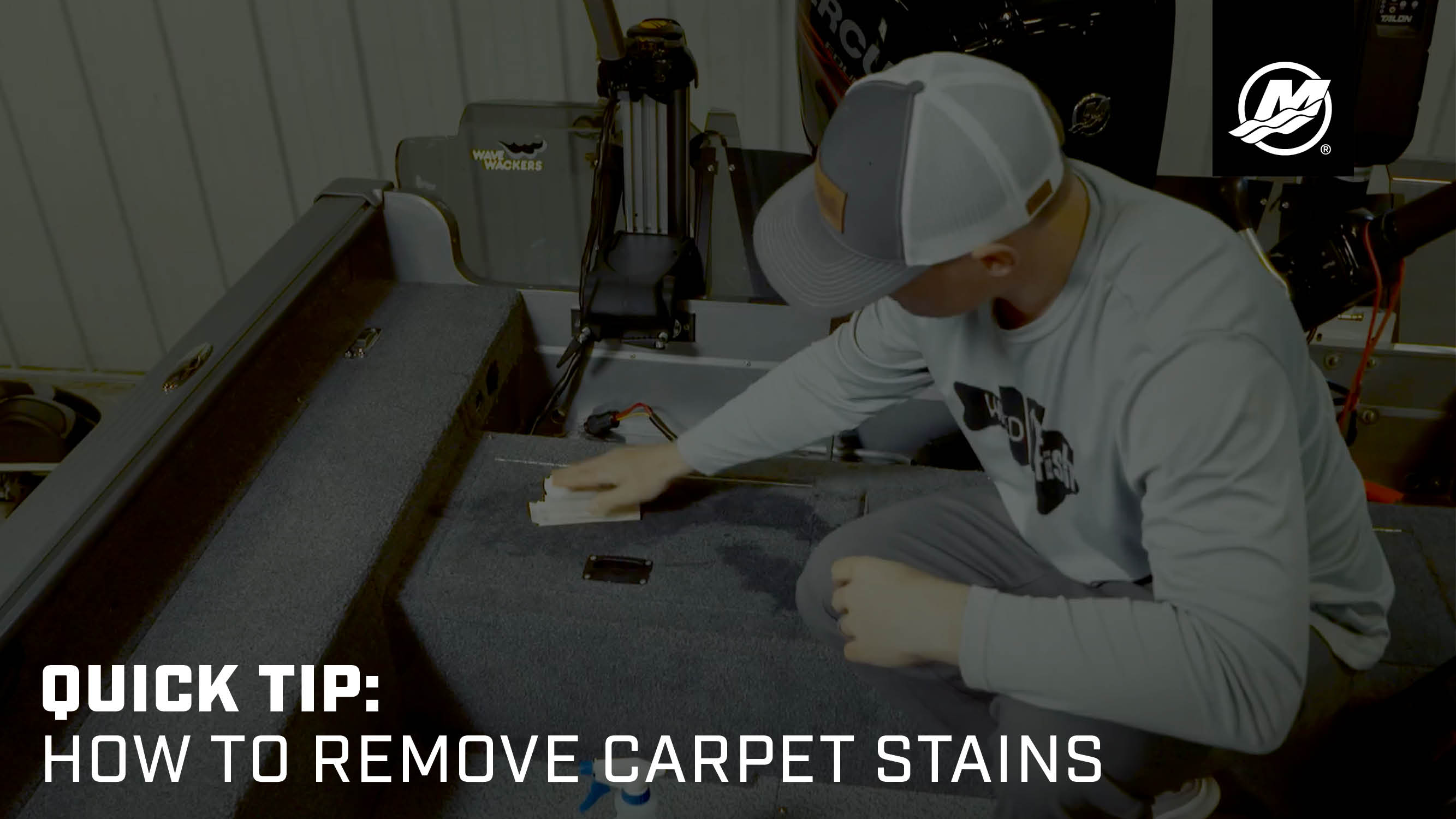 Quick Tip: How to Remove Carpet Stains in Your Boat